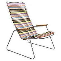 Houe CLICK Lounge Chair mit Bambusarmlehnen Multi Color 1