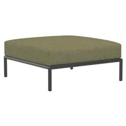 Houe LEVEL 2 Lounge Ottoman Dark Grey Leaf