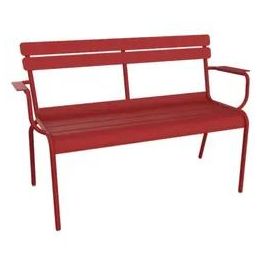Fermob Gartenbank LUXEMBOURG 2 Sitzer Chili
