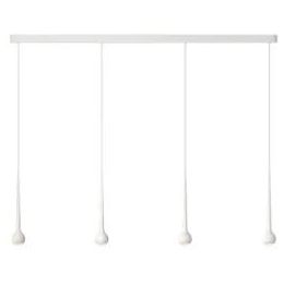 Grau Falling Sun Trace Pendelleuchte 4 Pendel Sunset Dim 2700-1300K ohne App White