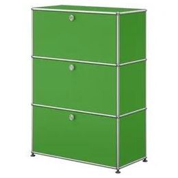USM Haller Highboard, mit 3 Klappt&uuml;ren Gr&uuml;n