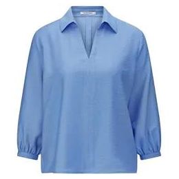 Bluse 3/4-Arm Peter Hahn blau, 38