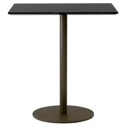 &tradition &Tradition In Between SK 16 Cafe Tisch, h&ouml;he 73 cm, bronzed / nero marquina