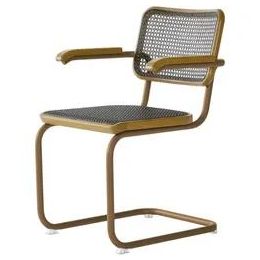 Thonet S 64 V Freischwinger Edition Herkner Amber