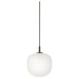 muuto Rime Pendelleuchte, &Oslash; 18 cm, deep red