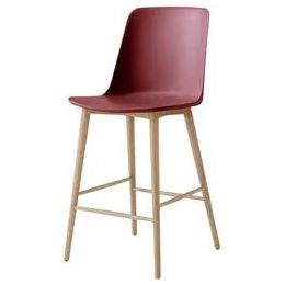 &tradition &Tradition Rely HW128 Barhocker, h&ouml;he 65 cm, eiche natur / red brown
