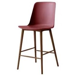 &tradition &Tradition Rely HW128 Barhocker, h&ouml;he 65 cm, walnuss / red brown