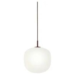 muuto Rime Pendelleuchte, &Oslash; 25 cm, deep red