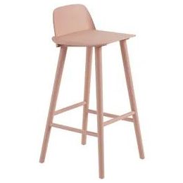 muuto Nerd Barhocker, h&ouml;he 75 cm, tan rose