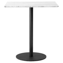 &tradition &Tradition In Between SK 16 Cafe Tisch, h&ouml;he 73 cm, schwarz / bianco carrara