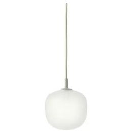 muuto Rime Pendelleuchte, &Oslash; 18 cm, grau