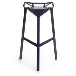 Magis Stool One Barhocker, h&ouml;he 77 cm, purple