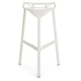 Magis Stool One Barhocker, h&ouml;he 77 cm, wei&szlig;