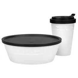 KPM Berlin KURLAND KPM To-go Box & Becher-Set Wei&szlig;
