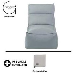 Blomus Outdoor-Lounger STAY inkl. GRATIS Schutzh&uuml;lle (Set) 60 x 120 cm Ocean