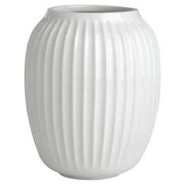 K&Auml;HLER DESIGN K&auml;hler Hammersh&oslash;i Vase H21 cm Wei&szlig;
