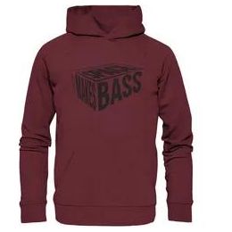 DD Audio Space makes Bass Hoodie - Burgundy / XS Hoodie