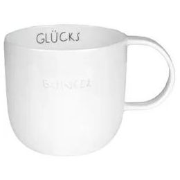 R&auml;der r&auml;der Guten Morgen Tasse Gl&uuml;cksbringer Wei&szlig;