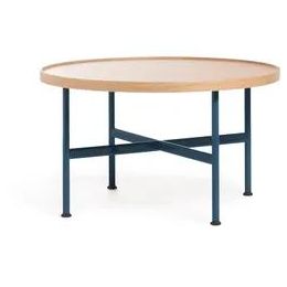 Magis Motta Couchtisch, &Oslash; 70 cm, eiche natur / blau