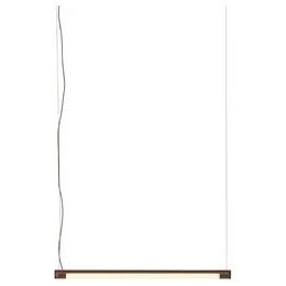 muuto Fine Suspension LED Pendelleuchte, 60 cm, deep red