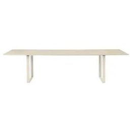 muuto 70/70 Tisch, 295 x 108 cm, eichenfurnier / sand