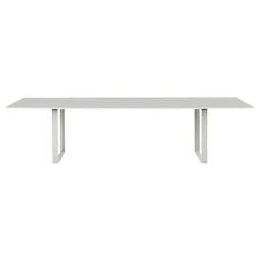 muuto 70/70 Tisch, 295 x 108 cm, grau laminat / grau