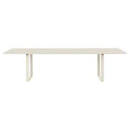 muuto 70/70 Tisch, 295 x 108 cm, sand laminat / sand