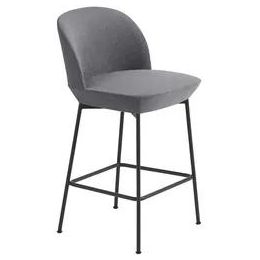 muuto Oslo Barhocker, h&ouml;he 65 cm, still 161 / schwarz
