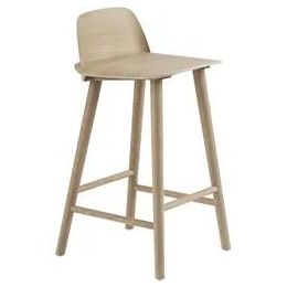 muuto Nerd Barhocker, h&ouml;he 65 cm, eiche natur