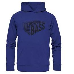 DD Audio Space makes Bass Hoodie - Worker Blue / XS Hoodie