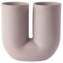 muuto Kink Vase, dusty lilac