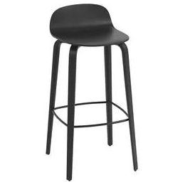 muuto Visu Barhocker, h&ouml;he 75 cm, schwarz