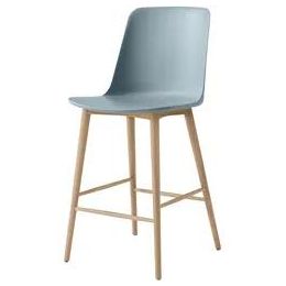 &tradition &Tradition Rely HW128 Barhocker, h&ouml;he 65 cm, eiche natur / light blue