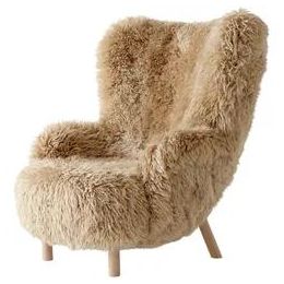 &tradition &Tradition Petra VB3 Sessel, eiche ge&ouml;lt / sheepskin honey