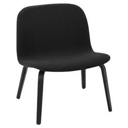 muuto Visu Lounge Chair, steelcut 190 / schwarz