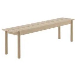 muuto Linear Wood Bank, 170 cm, eiche natur