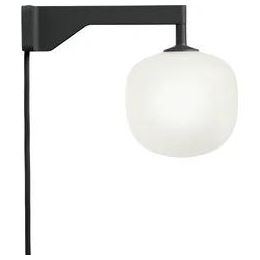 muuto Rime Wandleuchte, schwarz