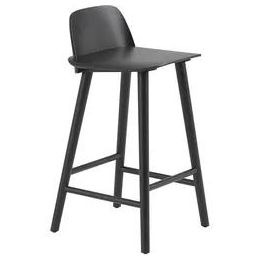 muuto Nerd Barhocker, h&ouml;he 65 cm, schwarz