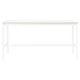 muuto Base Stehtisch, 190 x 85 cm, h&ouml;he 95 cm, wei&szlig; laminat / wei&szlig;