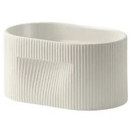 muuto Ridge Pflanzentopf, h&ouml;he 13 cm, off white