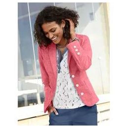 Jackenblazer Inspirationen "Blazer", Damen, Gr. 54, rot, 100% Baumwolle, Blazer, Topseller