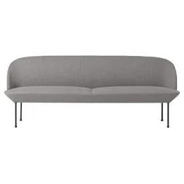 muuto Oslo Sofa 3-Sitzer, fiord 151 / schwarz