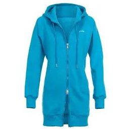 Trainingsjacke WINSHAPE "Hoodie-Jacke J006", Damen, Gr. M, blau (sky blau), 65% Polyester, 35% Baumwolle, ohne Ausschnitt, Jacken Trainingsjacke, Street Style