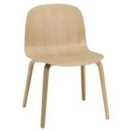 muuto Visu Wide Chair, wood base, eiche natur