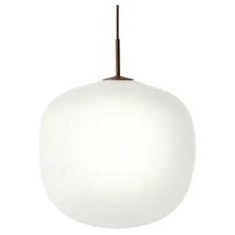 muuto Rime Pendelleuchte, &Oslash; 45 cm, deep red