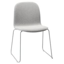 muuto Visu Chair, sled base, steelcut trio 133 / grau