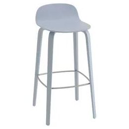 muuto Visu Barhocker, h&ouml;he 75 cm, light blue