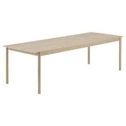 muuto Linear Wood Esstisch, 260 x 90 cm, eiche natur