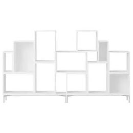 muuto Stacked Storage Bookcase - Configuration 3, wei&szlig;