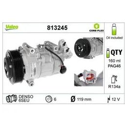 Valeo Kompressor, Klimaanlage 813245 f&uuml;r RENAULT